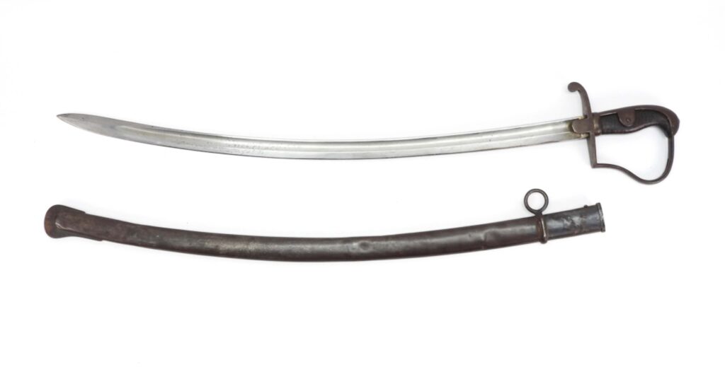 Antique German cavalry sabre Franco Prussian war Sword - Militaria Vault